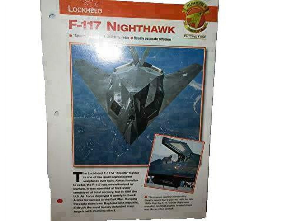 F-117 Nighthawk (Lockheed Number 5 Group 6) [Pamphlet] Lockheed ...