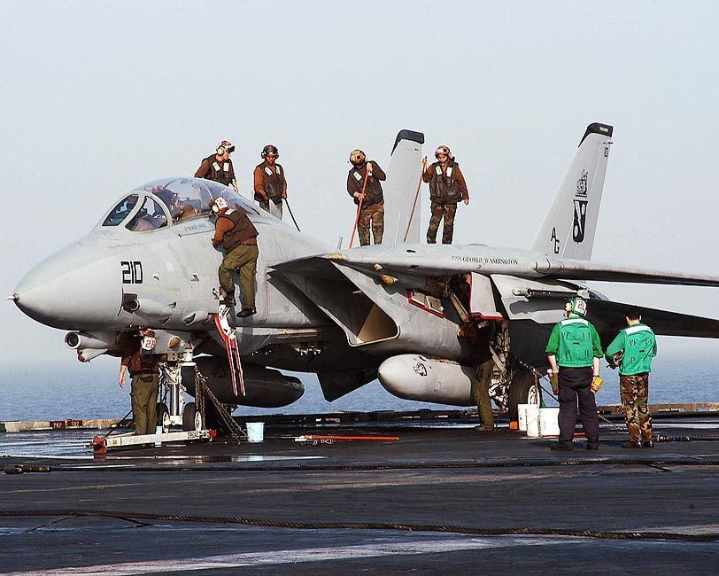 F-14 / F-14B Tomcat Red Rippers VF-11 Style - A - 24x36 Inch Glossy ...