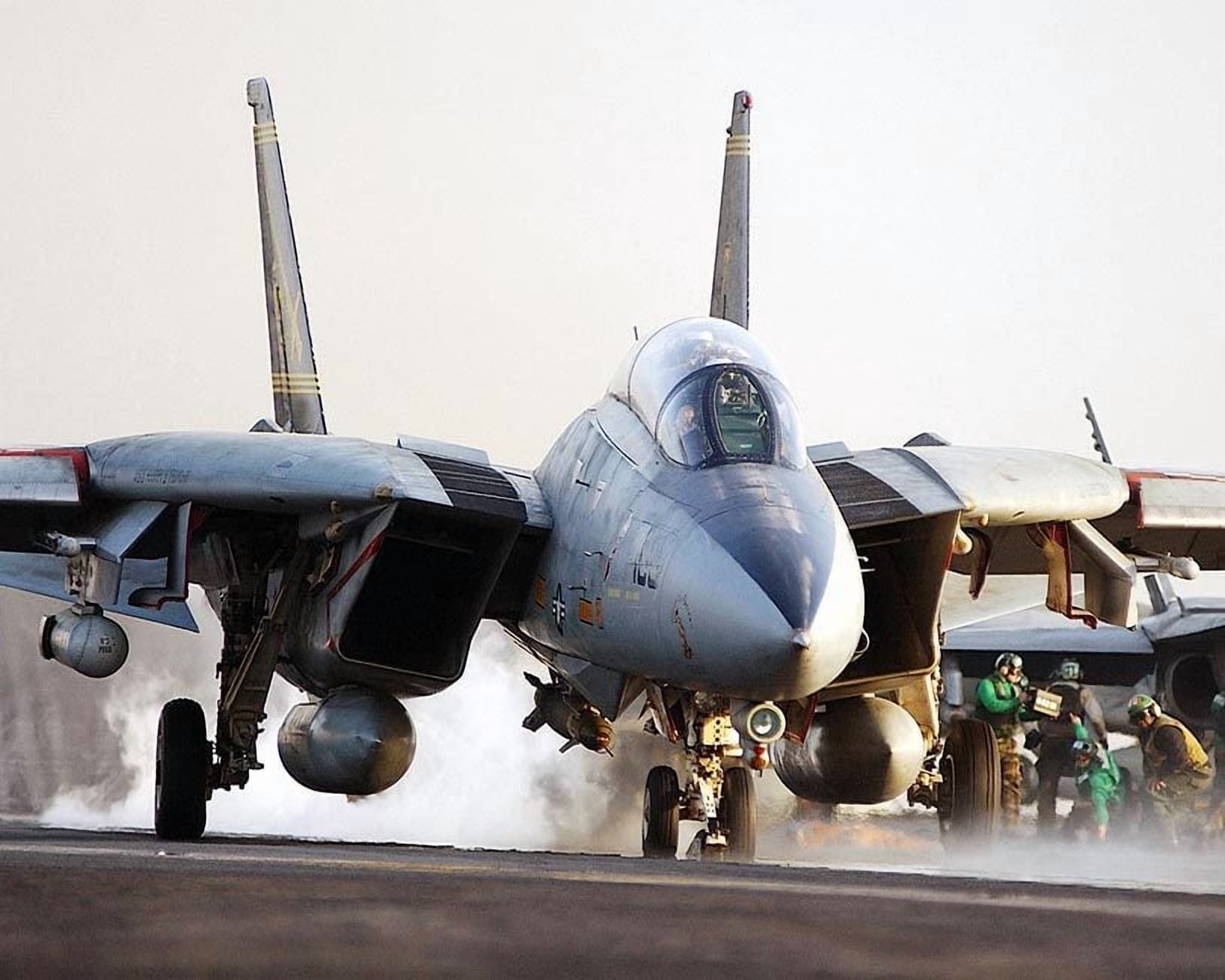 F-14 / F-14B Tomcat Swordsmen VF-32 Style -2 - 12x18 Inch Laminated ...