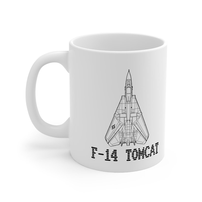 F-14 Tomcat Fighter Jet Mug – Top Gun Aviation Coffee Cup - Walmart.com
