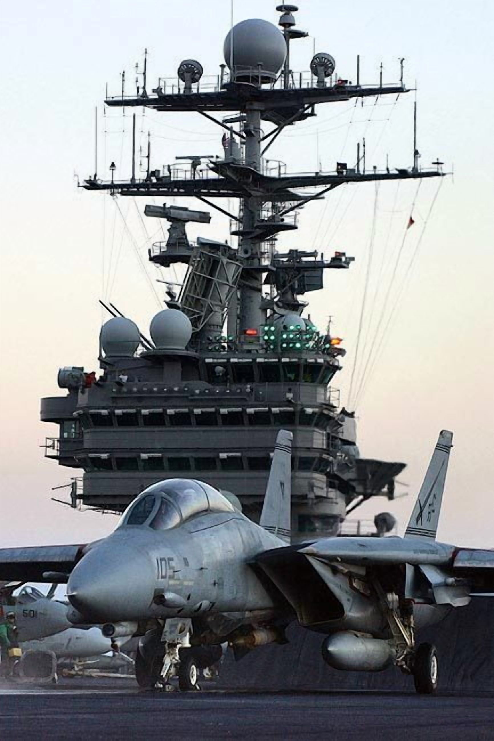 F-14 Tomcat USS Harry S. Truman US Navy Style - A - 12x18 Inch ...