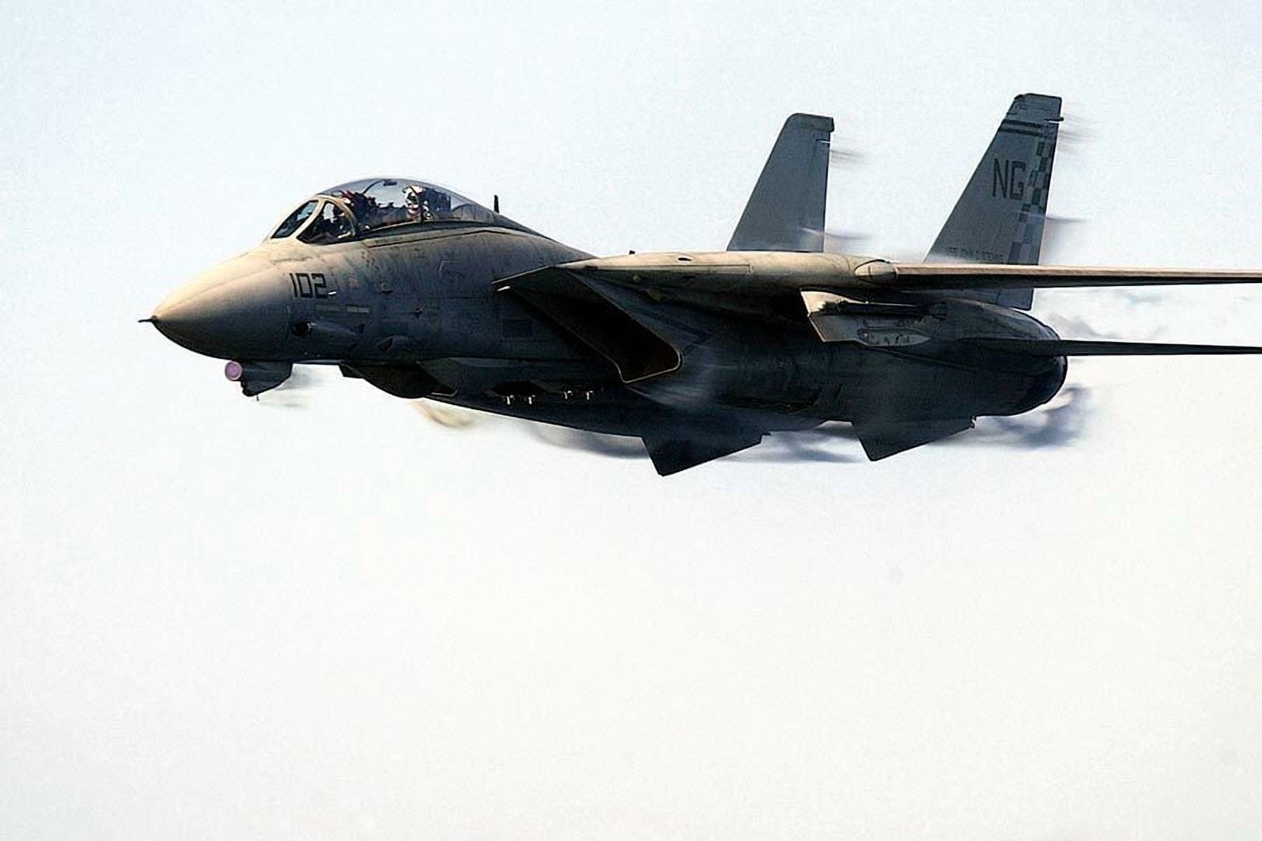 F-14A / F-14 Tomcat High Speed Pass Style - A - 24x36 Inch Glossy ...