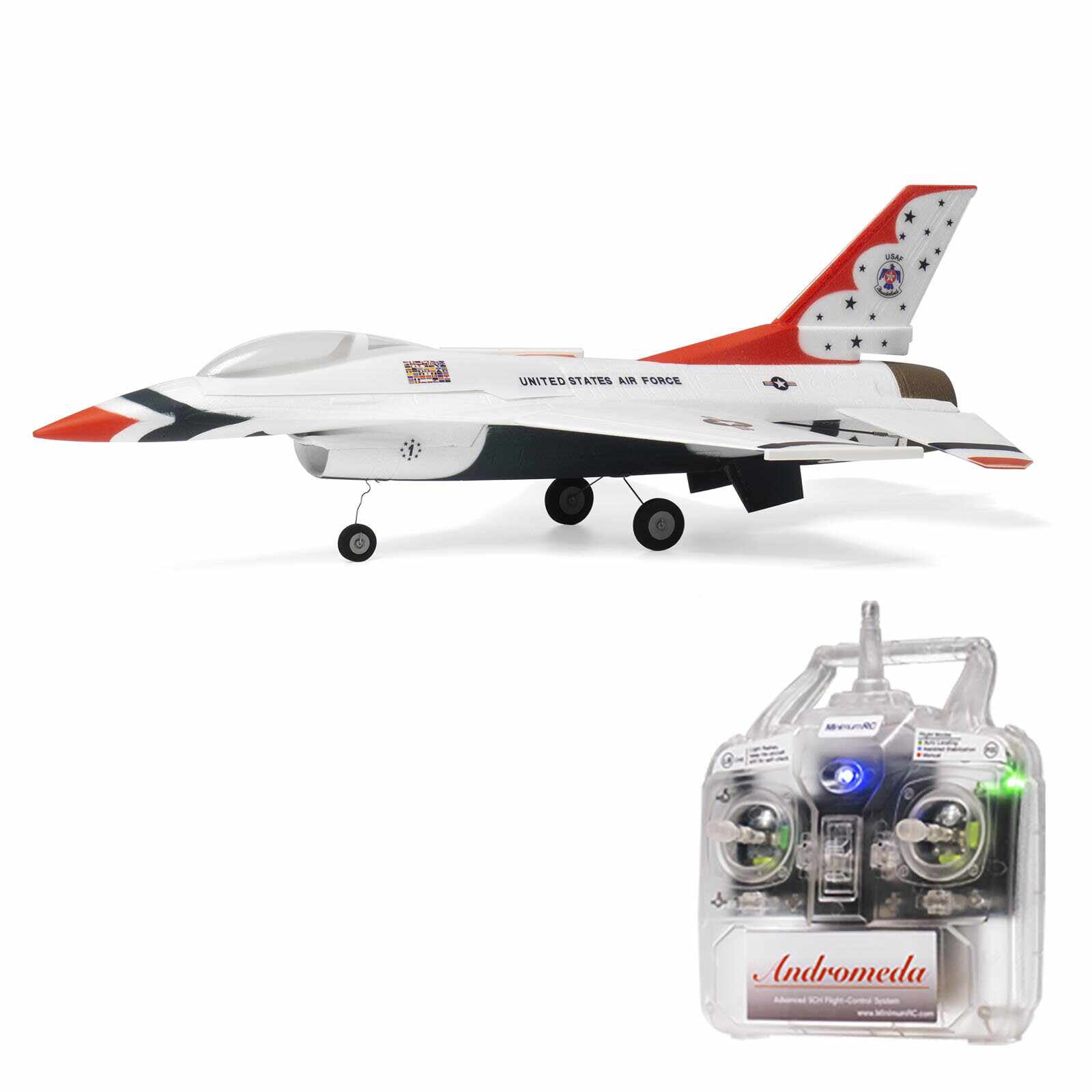 F-16 MinimumRC RC Jet Plane Kit, 30mm EDF Ducted Fan 7.4V Brushless ...