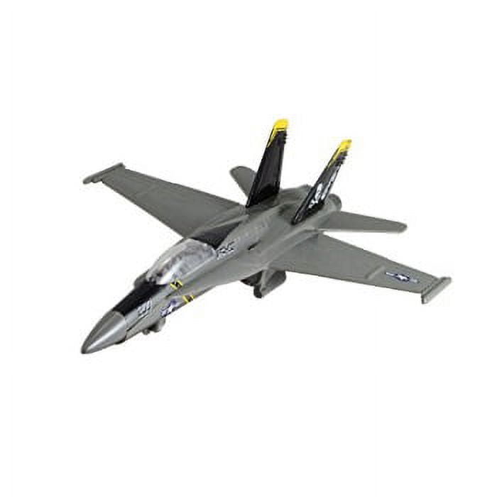 F-18 Gray Hornet Model Kit Skull and Crossbones Logo Kids Hobby 1:72 ...