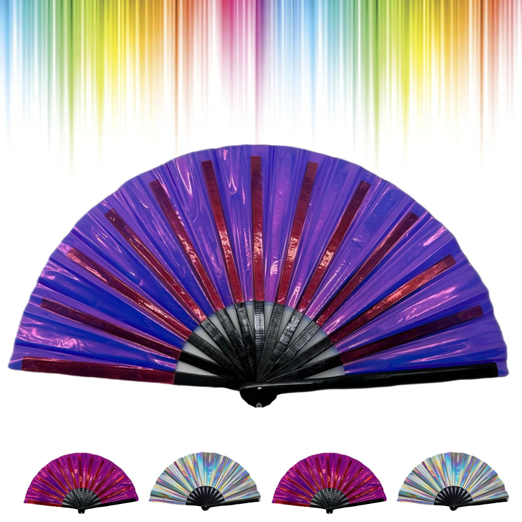 F. 2025 Upgrade Boots on The Ground Hand Fan,Line Dance Popping Fans ...