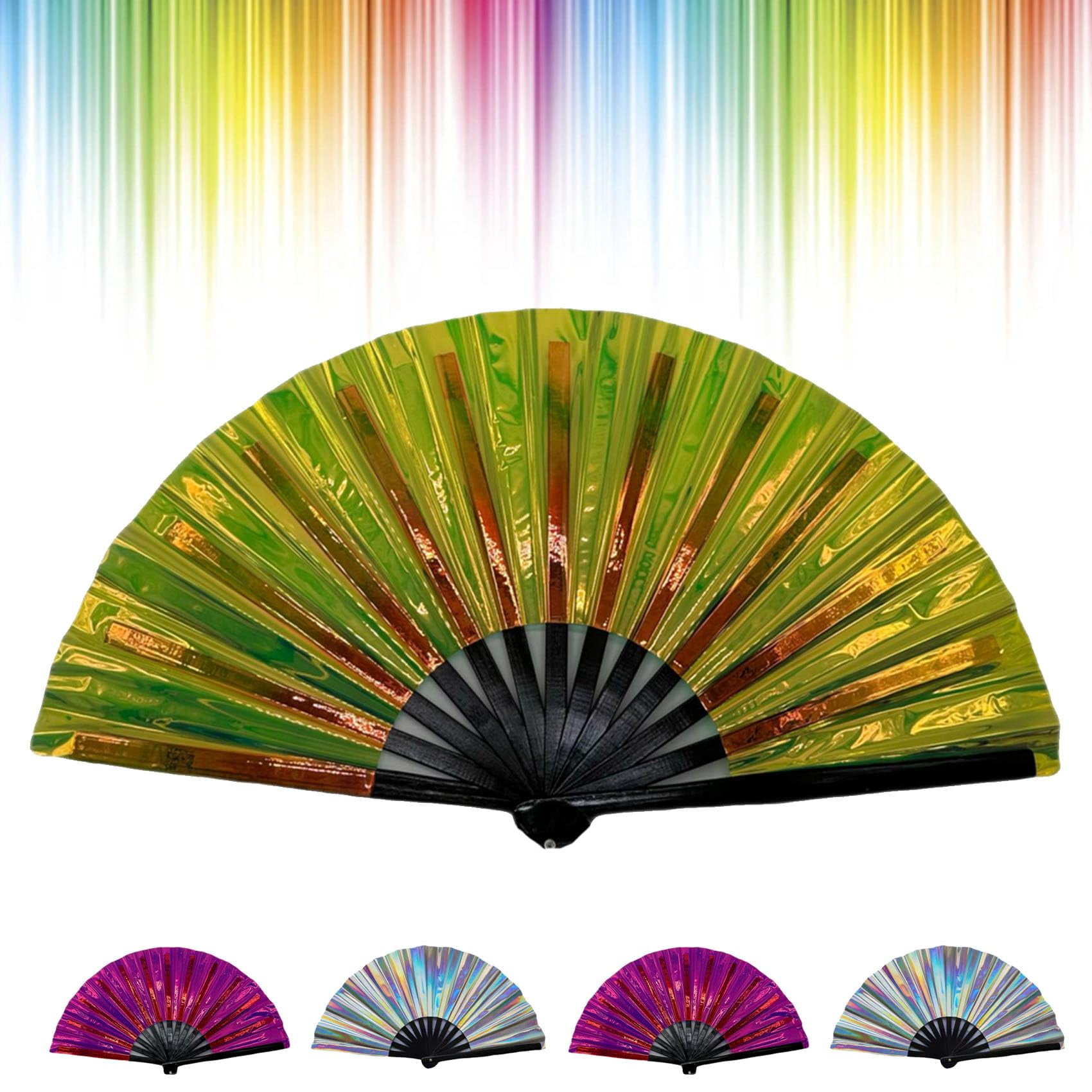 F. 2025 Upgrade Boots on The Ground Hand Fan,Line Dance Popping Fans ...
