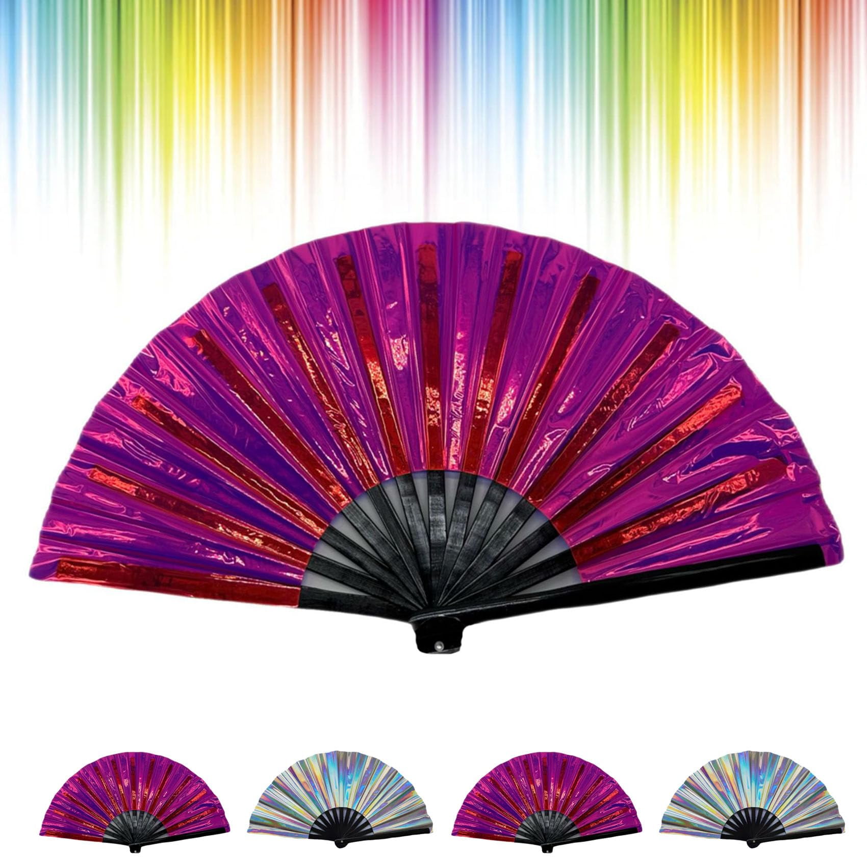 F. 2025 Upgrade Boots on The Ground Hand Fan,Line Dance Popping Fans ...