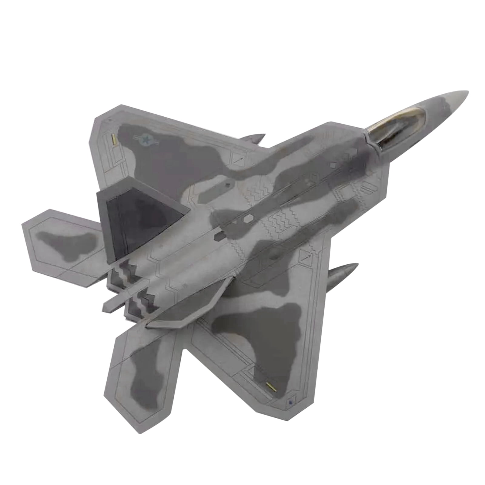 F-22 Fighter Jet Model for Kids Sturdy Diecast Design, Great for ...