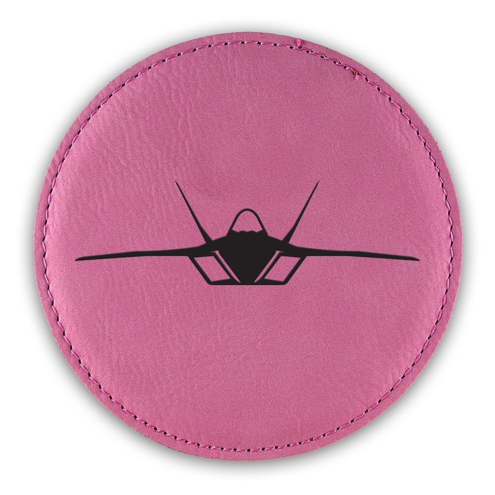 F-22 Raptor Coaster Laser Engraved Leatherette - Round Coasters - Many ...