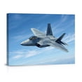 F-22 Raptor Stealth Fighter Jet Modern Military Aviation For Living ...