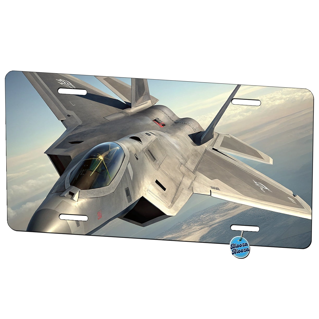 F-22 Raptor US Air Force Air Superiority Fighter Plane Metal Novelty ...