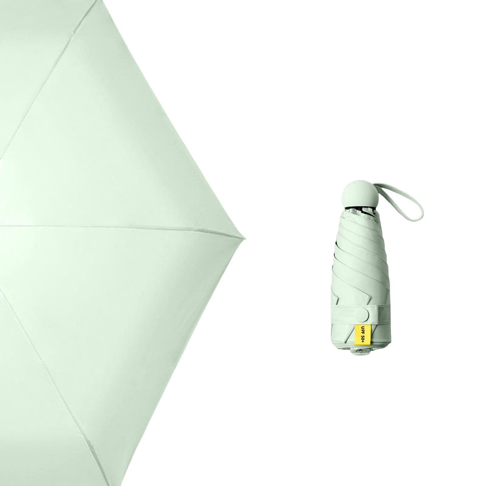 F-313 D Portable Mini Sun Umbrella Ultralight Capsule Fold For Sunny ...