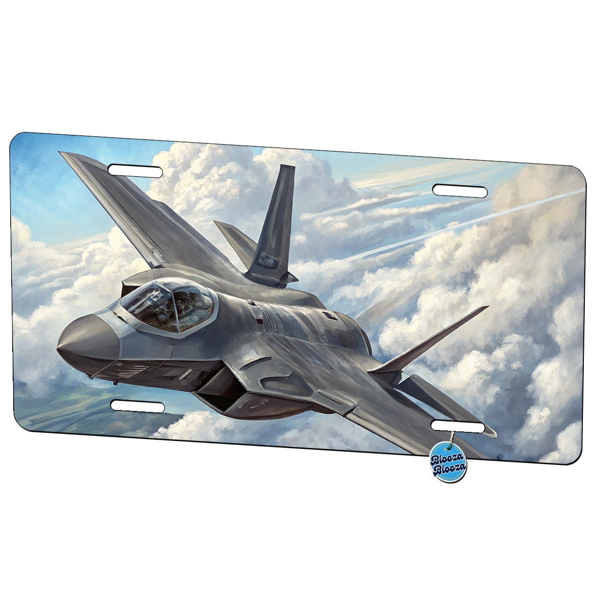 F-35 Lightning II Plane in Flight US Air Force Navy Marines Metal ...