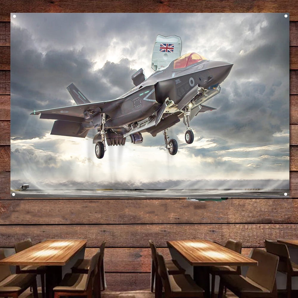 F-35B Lightning II Fighter Poster Wall Chart - 38" x 57" Air Force ...