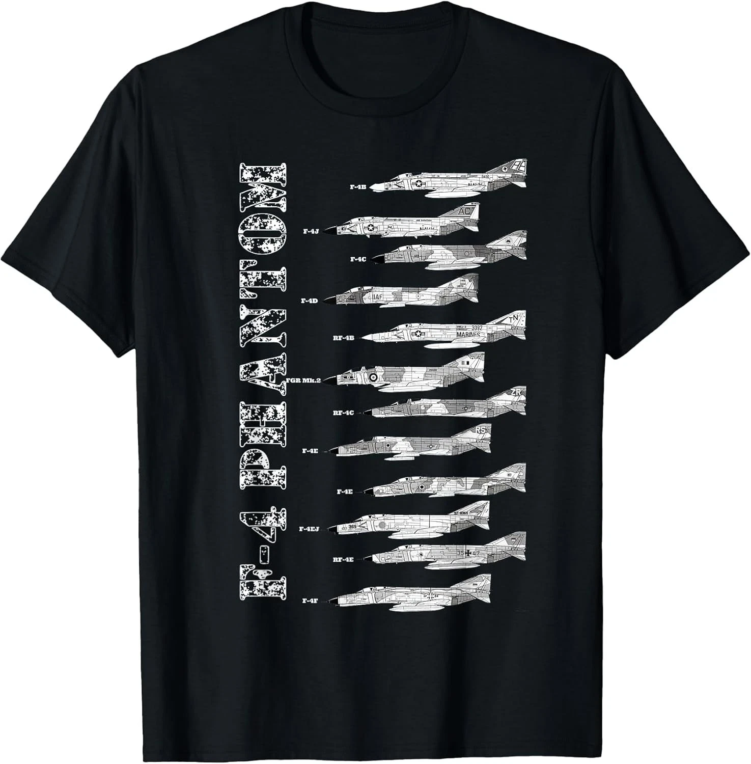 F-4 Phantom: Blueprint McDonnell Douglas Models Funny Cotton Tee - MADE ...