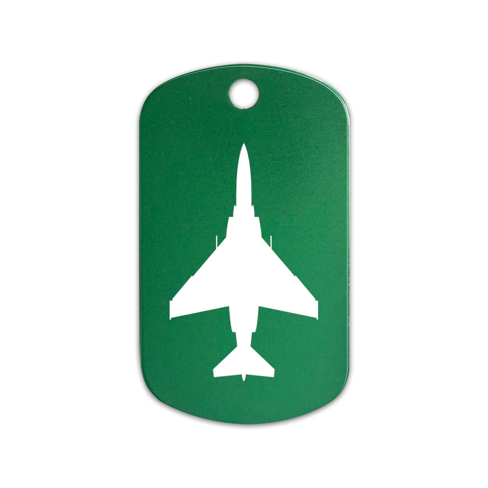F-4 Phantom GI Dog Tag Aluminum Keychain f4 jet plane military air ...