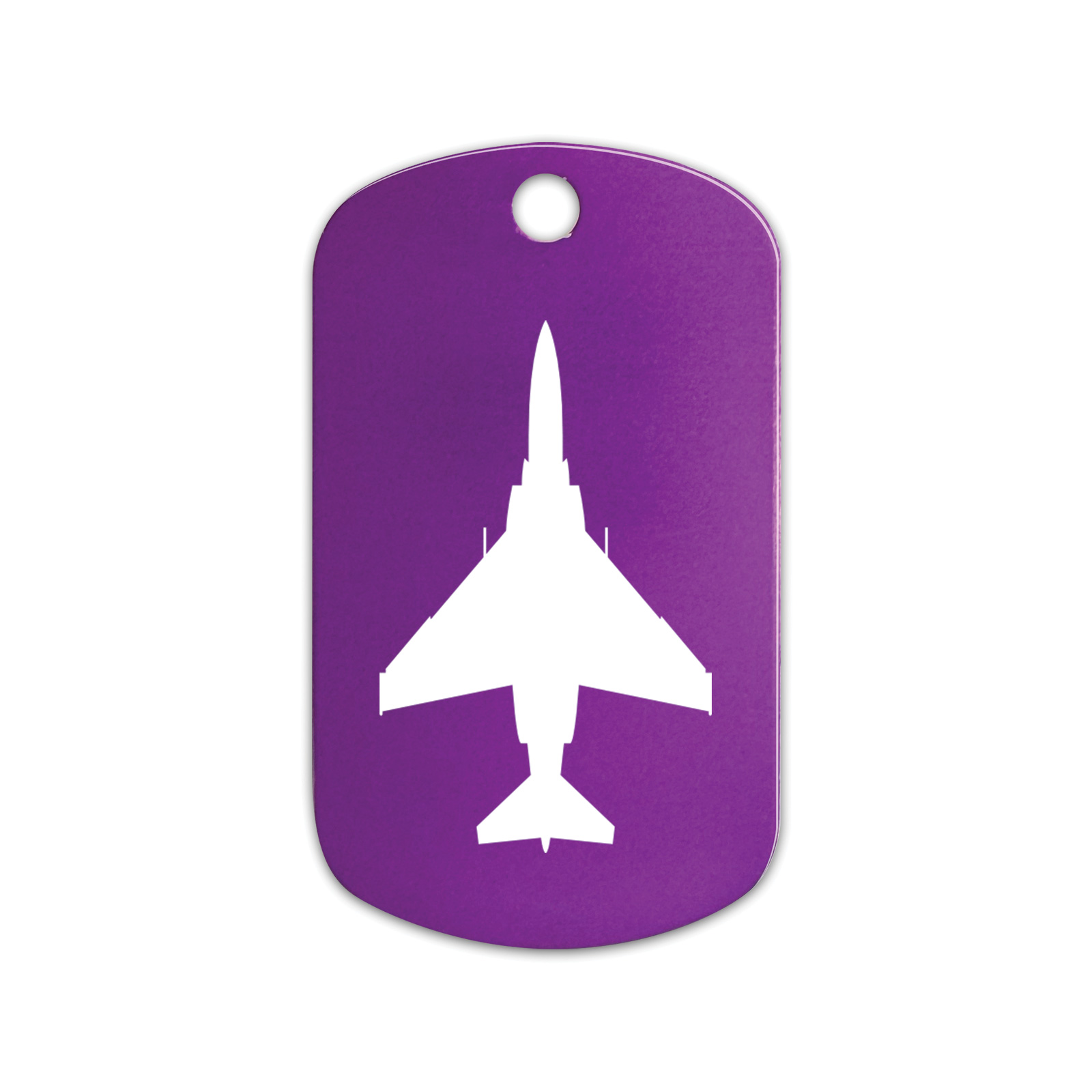 F-4 Phantom GI Dog Tag Aluminum Keychain f4 jet plane military air ...