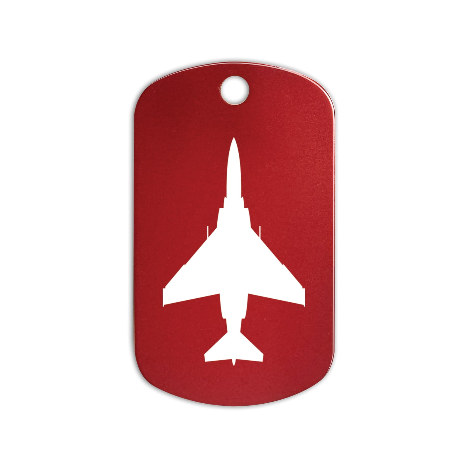 F-4 Phantom GI Dog Tag Aluminum Keychain f4 jet plane military air ...