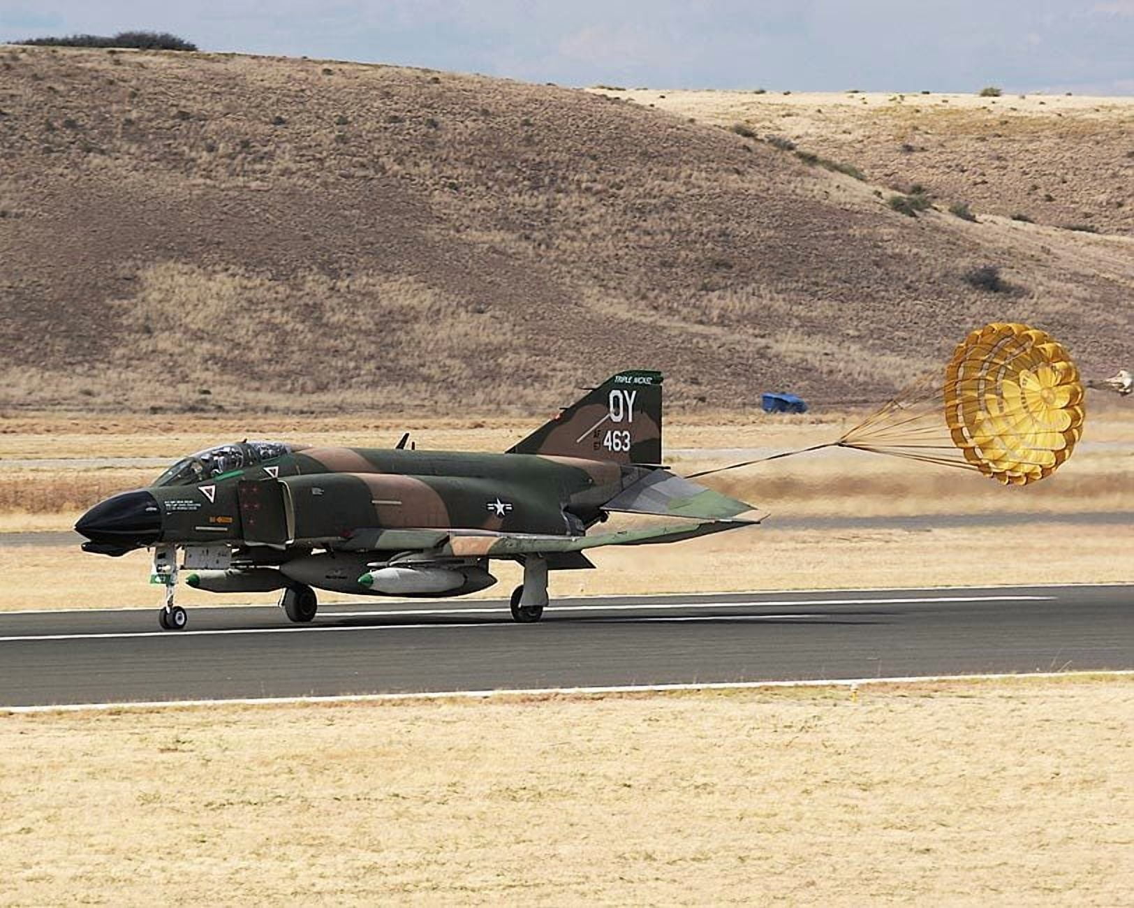 F-4 Phantom II Fighter Jet Landing Style -1 - 20x30 Inch Laminated ...