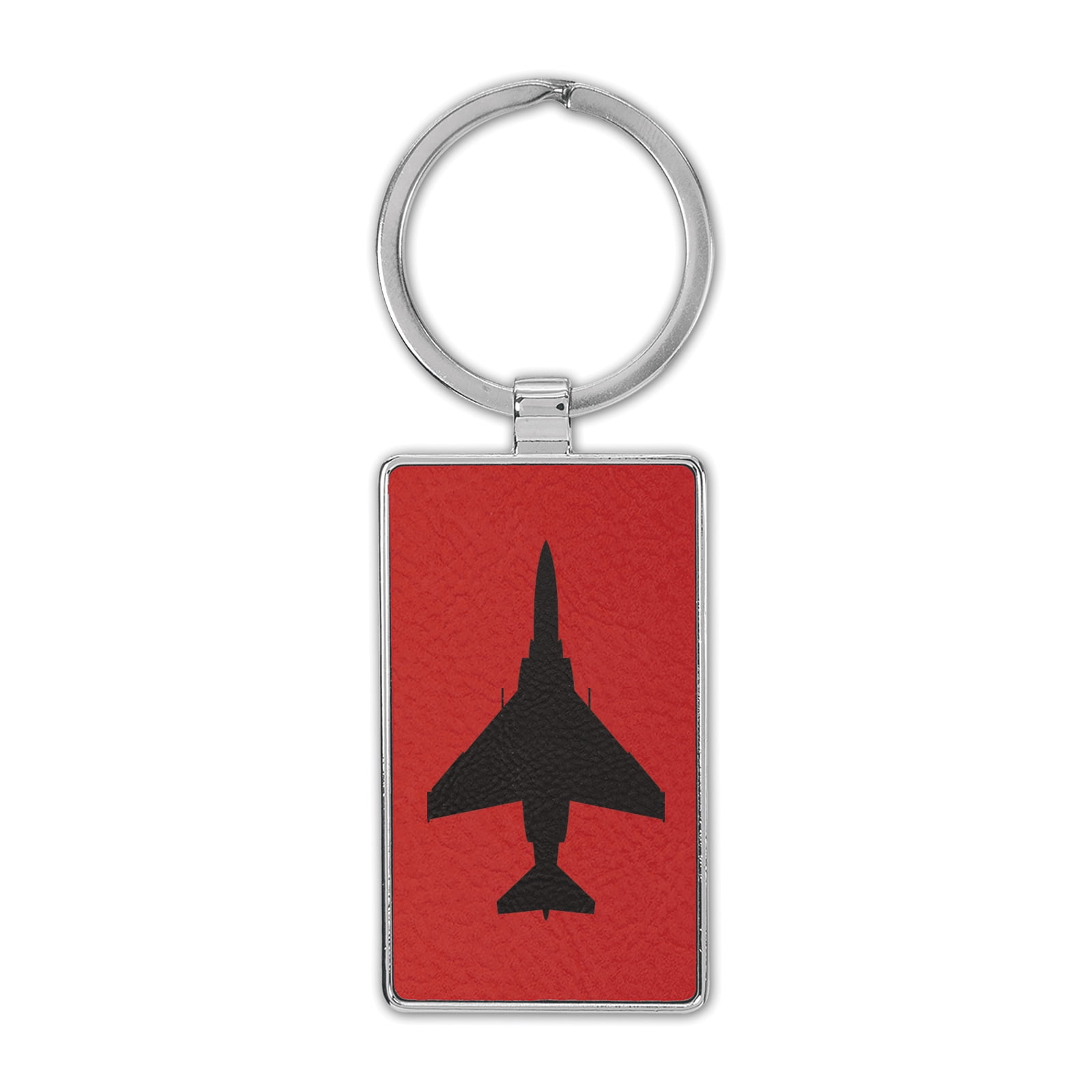 F-4 Phantom Premium Leatherette Keychain f4 jet plane military air ...