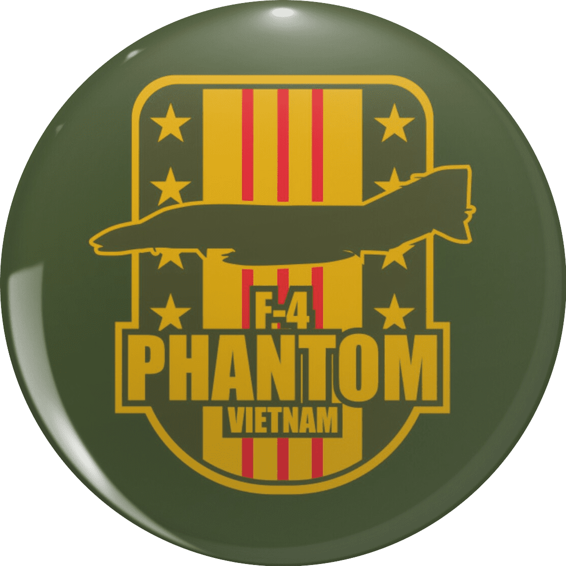 F-4 Phantom Vietnam Pin Lapel Pin Brooch Steel Pins Badge 0.75 ...