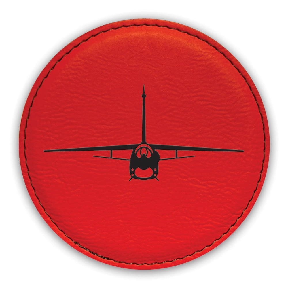 F-8 Crusader Coaster Laser Engraved Leatherette - Round Coasters - Many ...