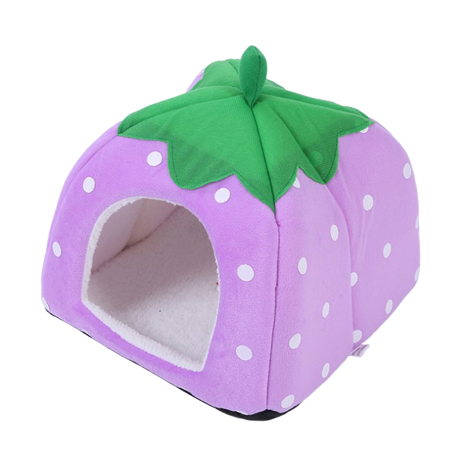 F-842 A 26X26Cm Small Foldable Pet Bed Warm Sleeping Pad Round Basket ...