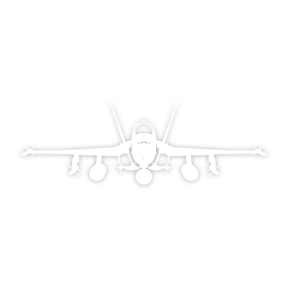F/A-18 Hornet Sticker Decal Die Cut - Self Adhesive Vinyl ...