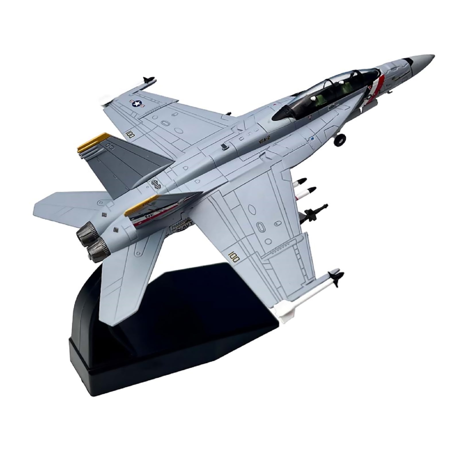 F/A-18 Super Hornet Fighter 1/100 Scale Alloy Model Aviation ...