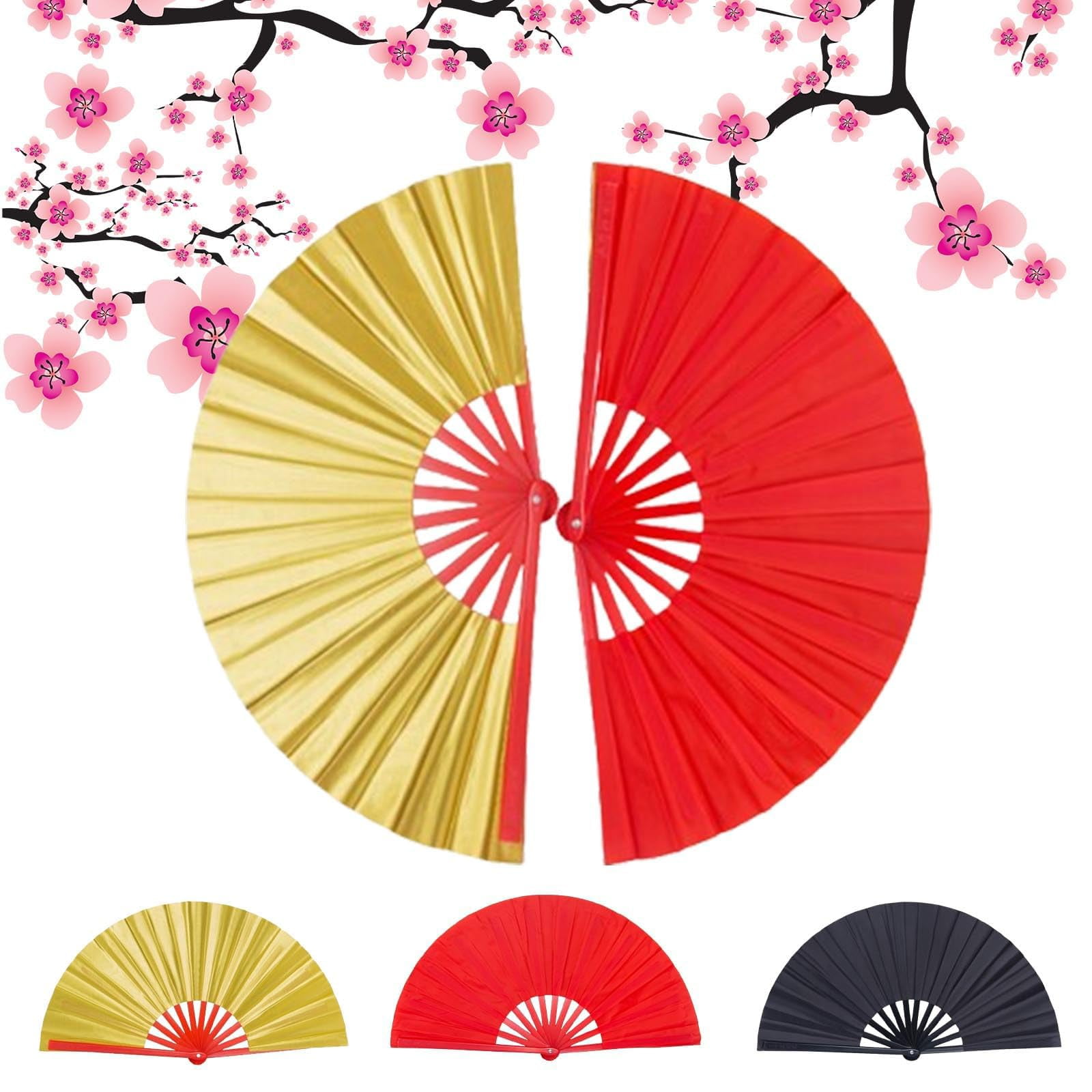 F. Boots on the Ground Fan, 2025 New Large Folding Hand Rave Fan ...