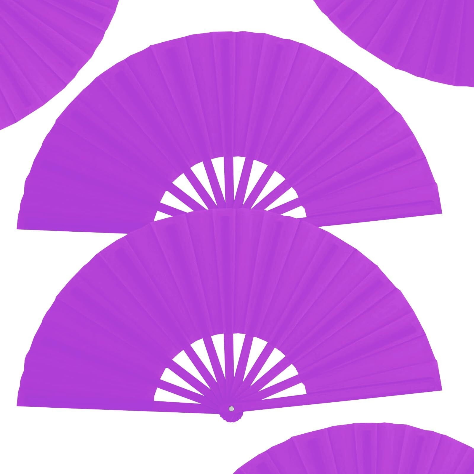 F. Boots on The Ground Fan,Large Holographic Folding Hand Fan, Clap ...