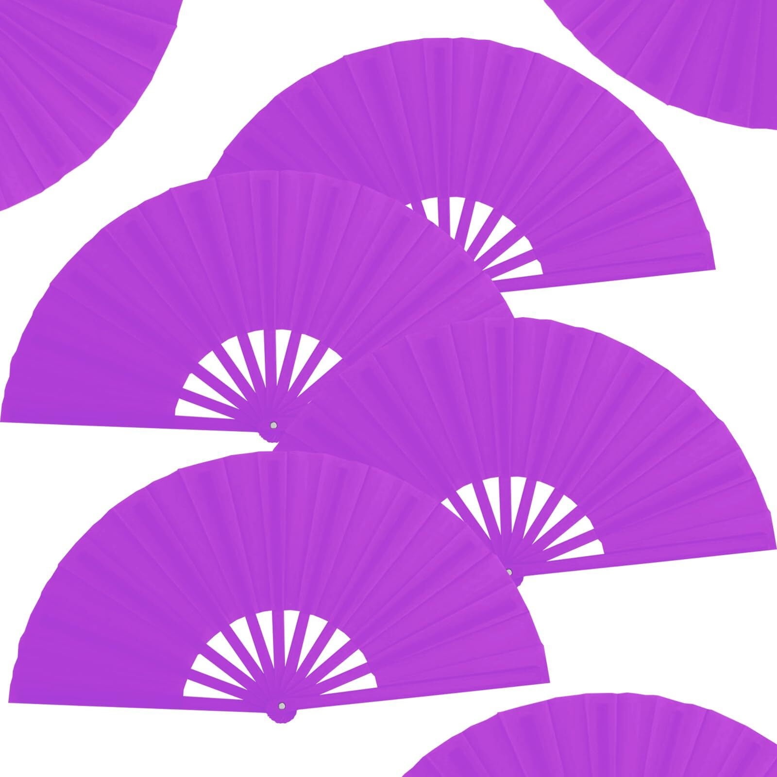 F. Boots on The Ground Fan,Large Holographic Folding Hand Fan, Clap ...