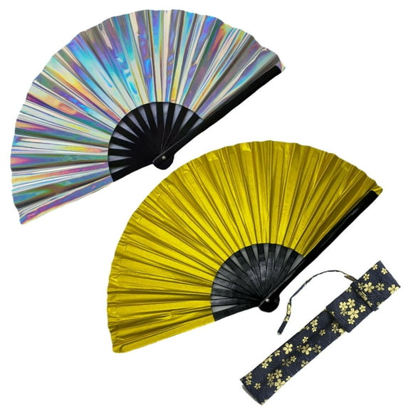 F. Boots On The Ground Hand Fan for Line Dancing,Large Folding Fans for ...