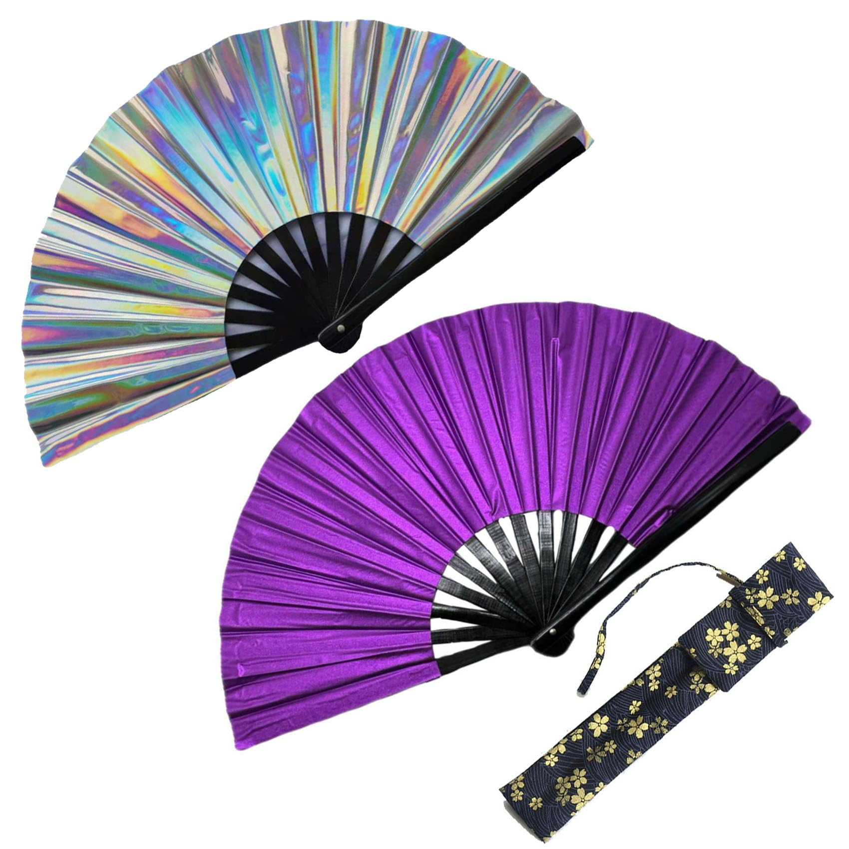 F. Boots On The Ground Hand Fan for Line Dancing,Large Folding Fans for ...