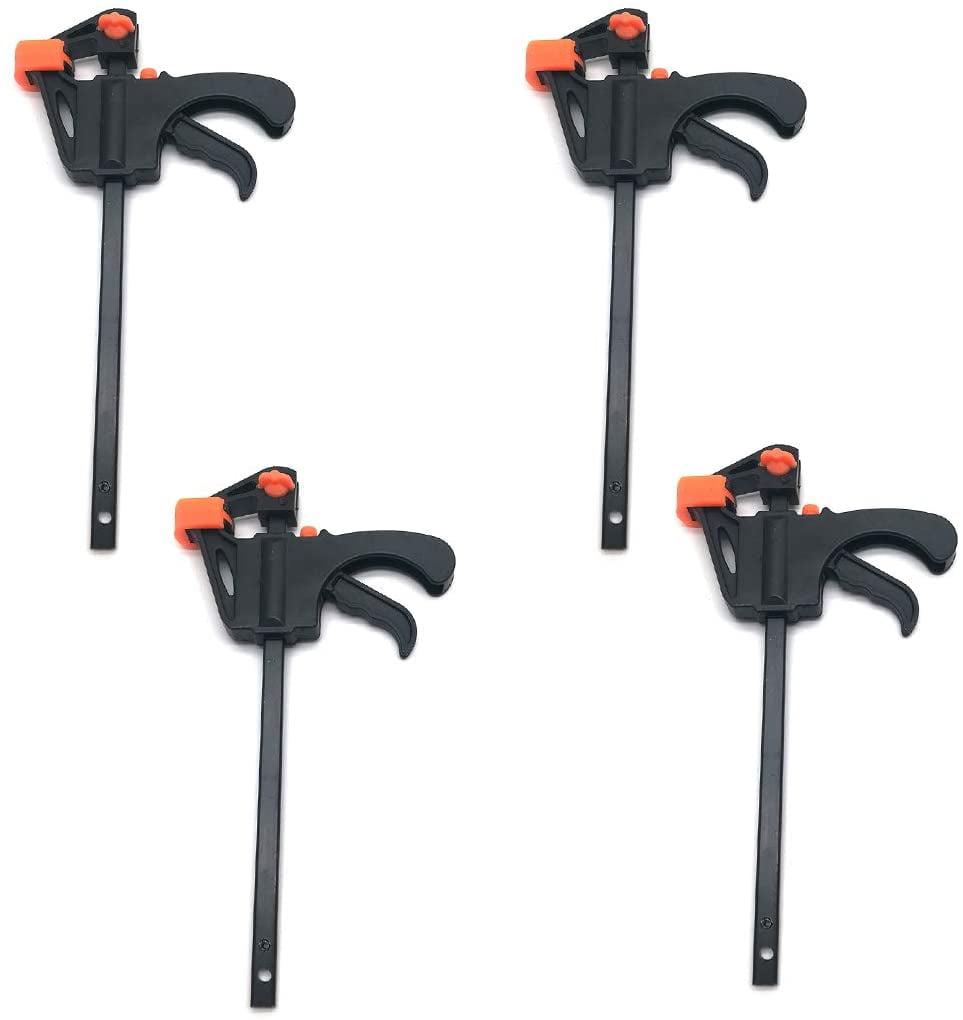 F Clamp ,Quick Grip Clamps, 4 Inch Bar Clamps Quick Ratchet Release ...