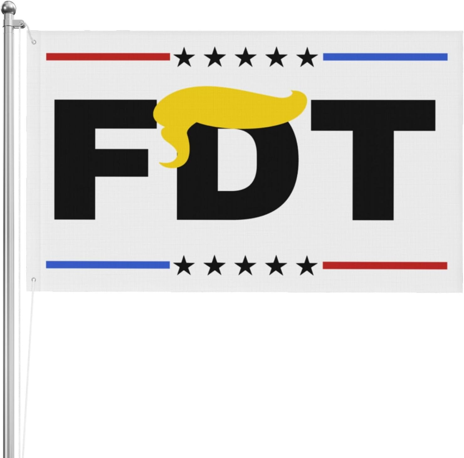 F-D-T Flag 3x5 Outdoor Double Sided 3 Ply Heavy Duty Anti 45 47 Flags ...