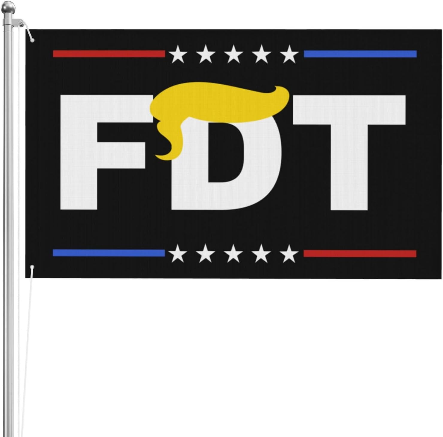 F-D-T Flag 3x5 Outdoor Double Sided 3 Ply Heavy Duty Anti 45 47 Flags ...