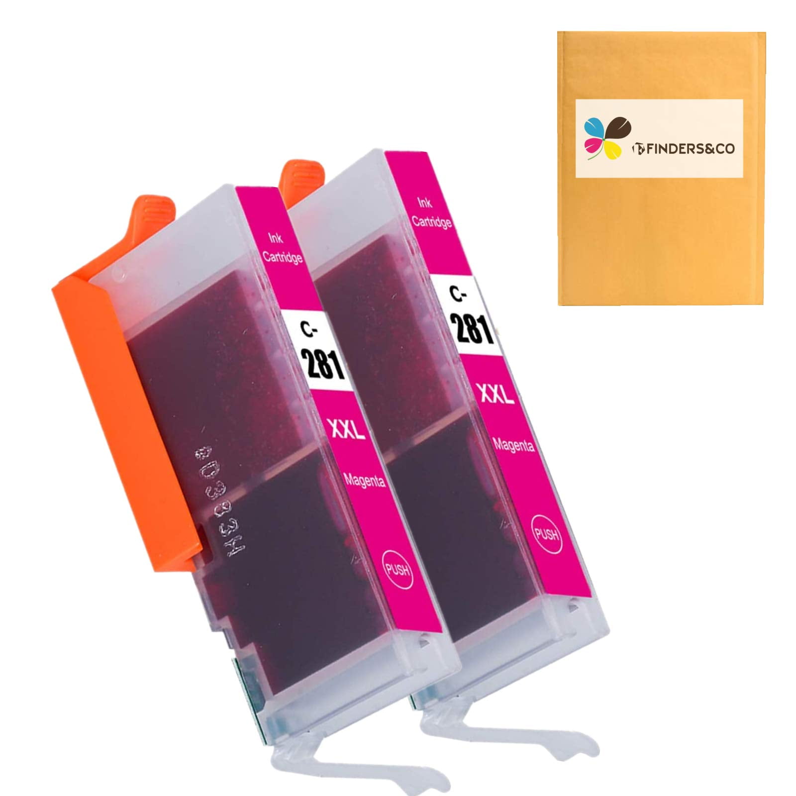 F FINDERS&CO CLI281 CLI-281 XXL Magenta Ink Cartridge Replacement for ...