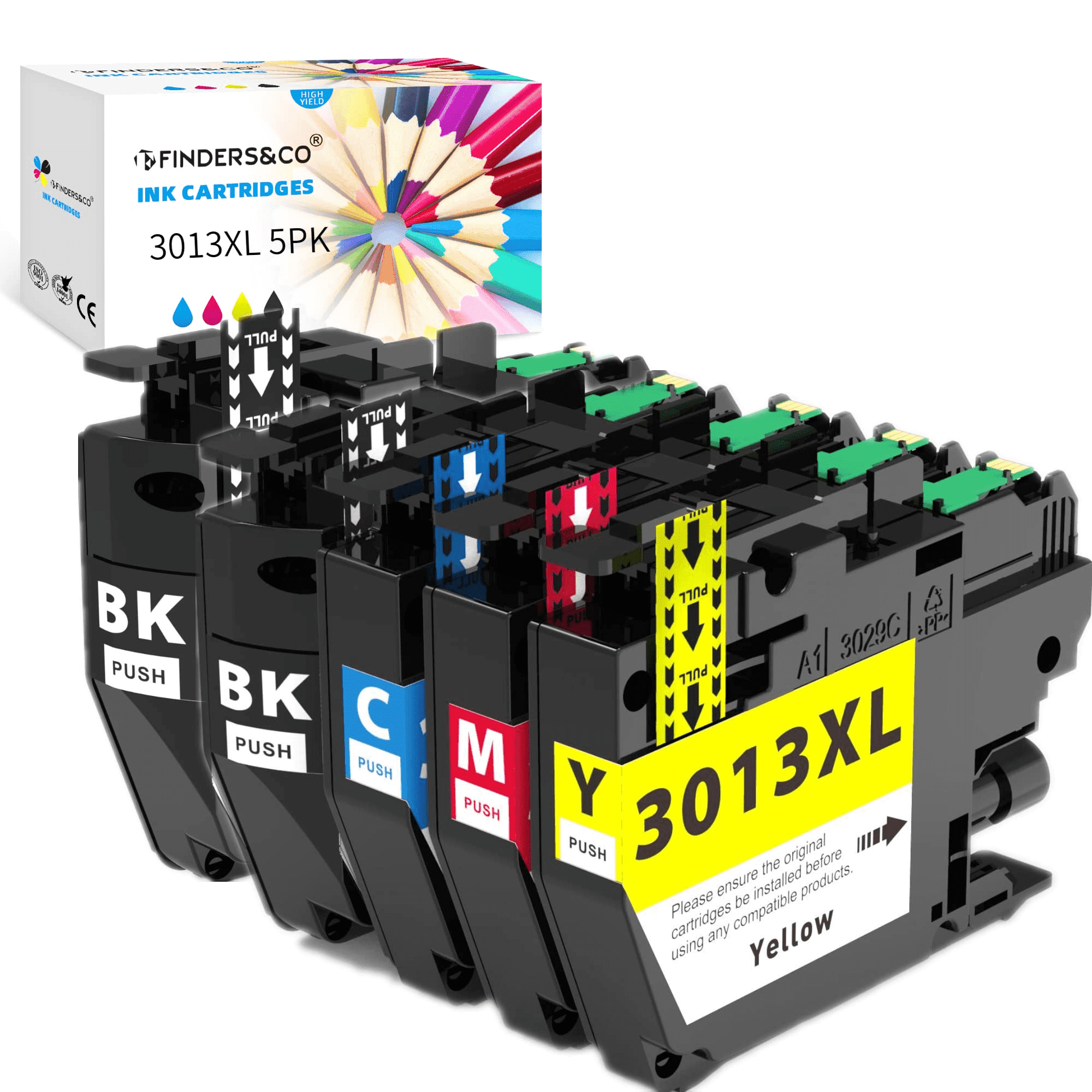 F FINDERS&CO LC3013 Ink Cartridges Replacement for Brother LC 3013 LC ...