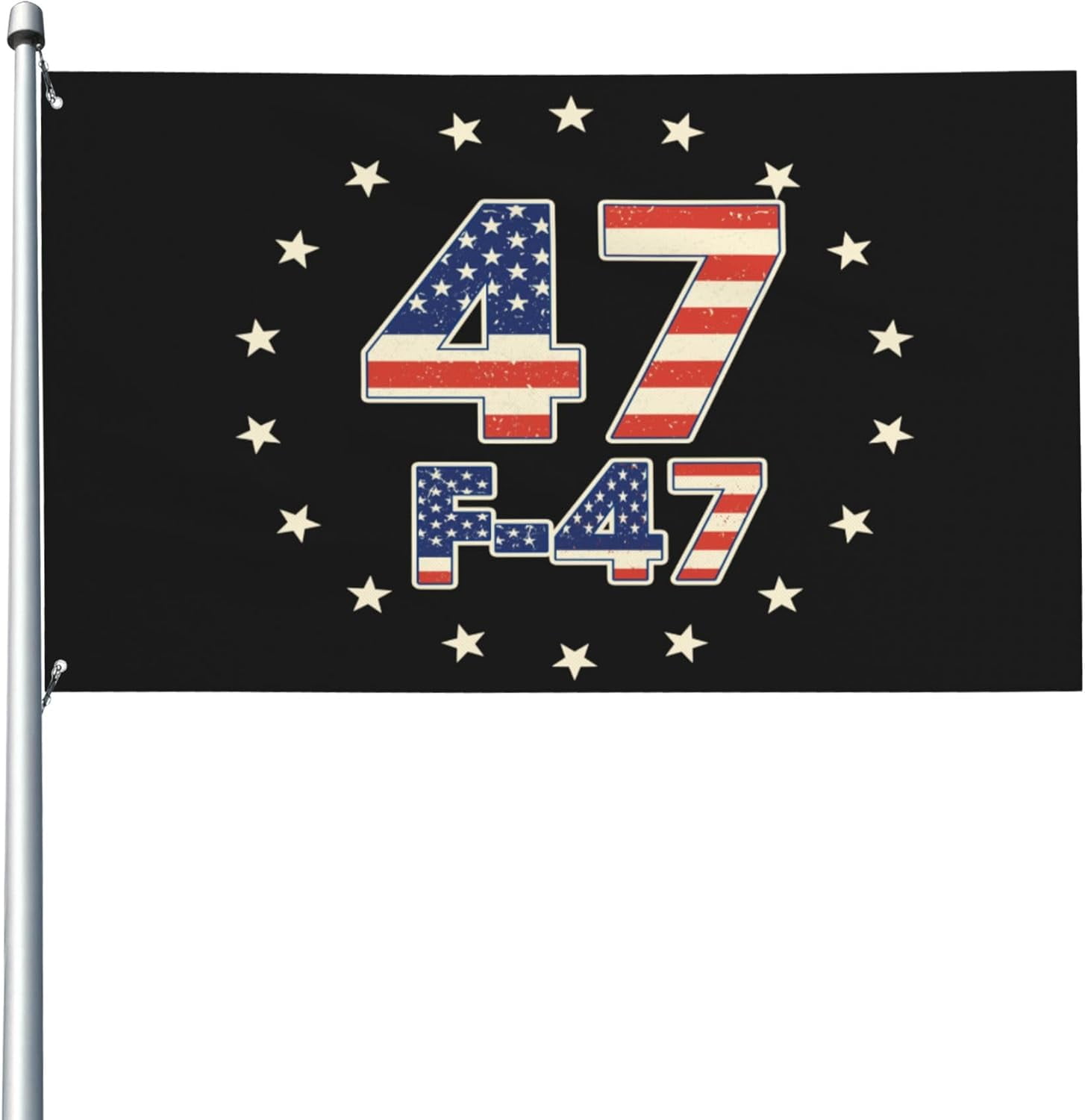 F Fighter-Jet flags Make America Fly Again Pro 3x5 Flags Yard Sign ...