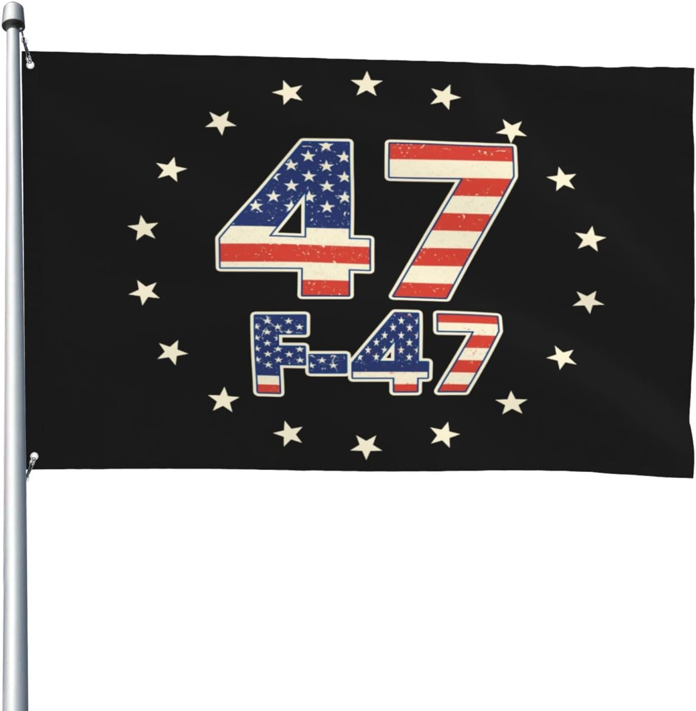 F Fighter-Jet flags Make America Fly Again Pro 4 * 6 Ft Flag Yard Sign ...