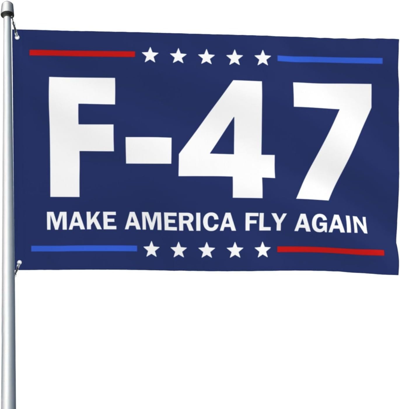 F Fighter-Jet flags Make America Fly Again Pro 4 * 6 Ft Flag Yard Sign ...