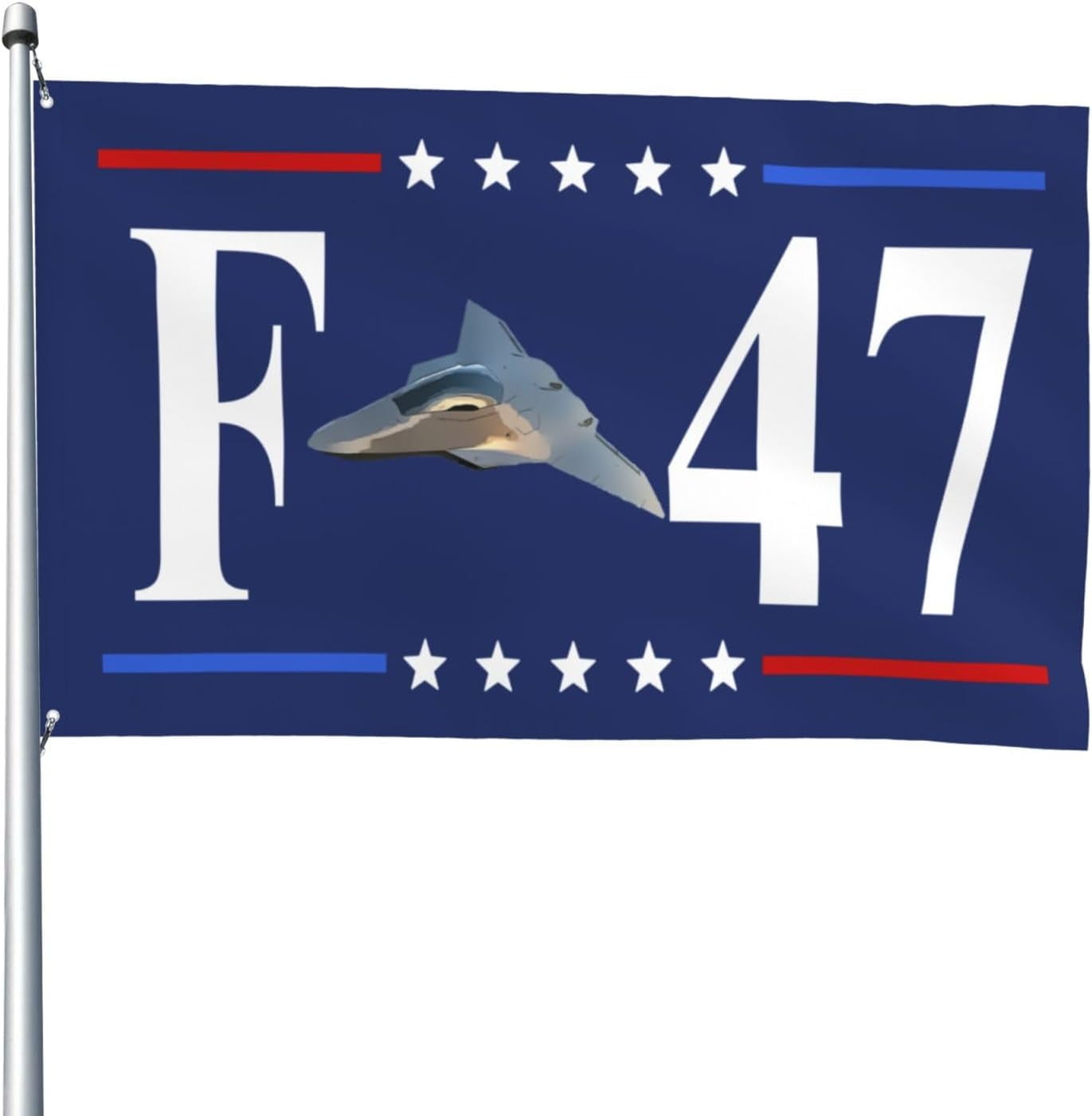 F Fighter-Jet flags Make America Fly Again Pro 4 * 6 Ft Flag Yard Sign ...