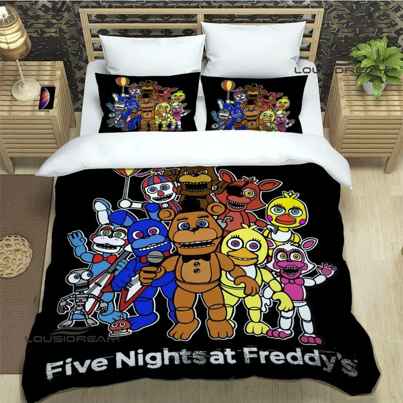 F-Five Nights at F-Freddy's Bedding Sets exquisite bed supplies set ...