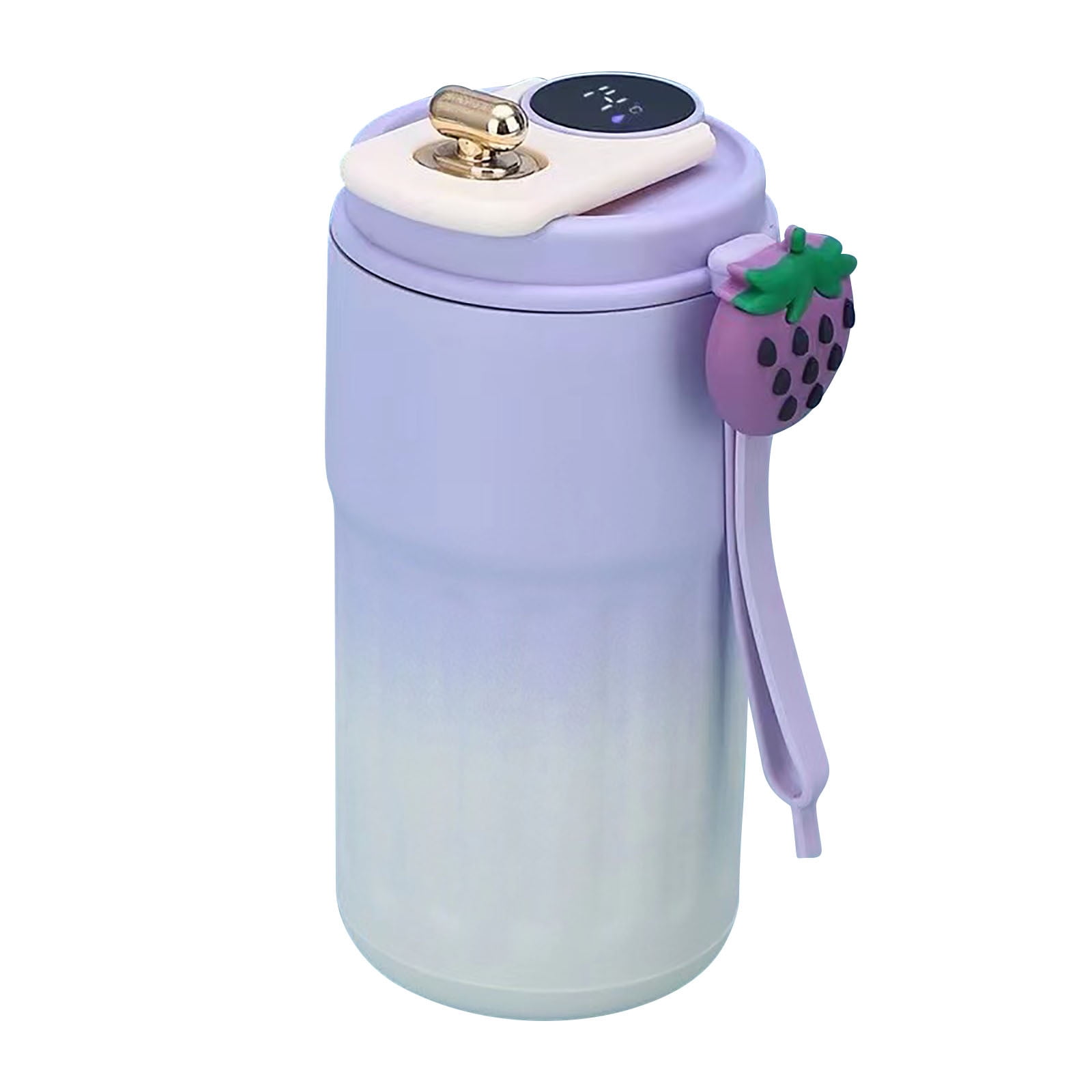 F Hot Travel Mug Coffee Mug Water Bottle Hot and Cold Drink Mug Smart ...