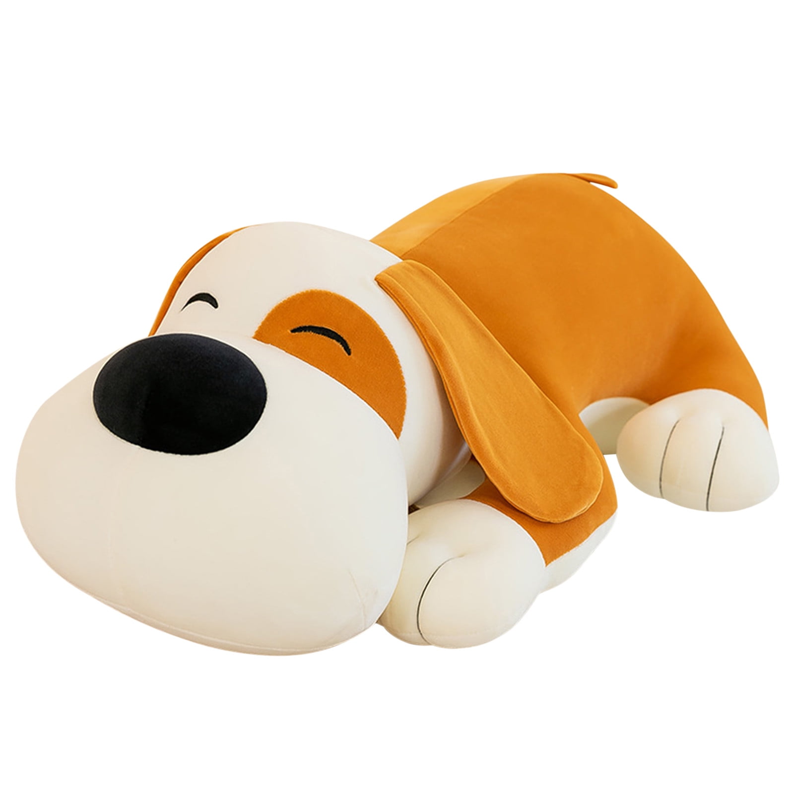 F Huge Plush Puppy Body Pillow Snuggly Stuffed Dog Toy For Big Kids Nap ...