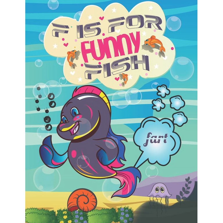 f for fish coloring pages