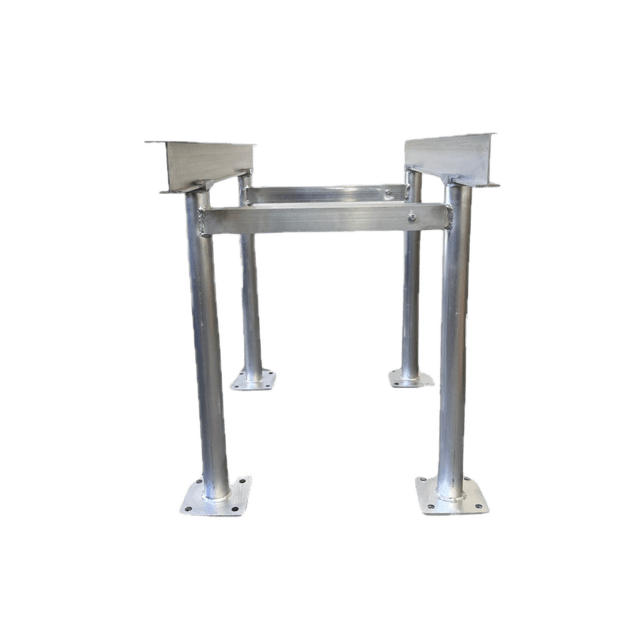 F&L Aluminum AC Stand –Support Leg Frame and I-Beams for HVAC Units ...