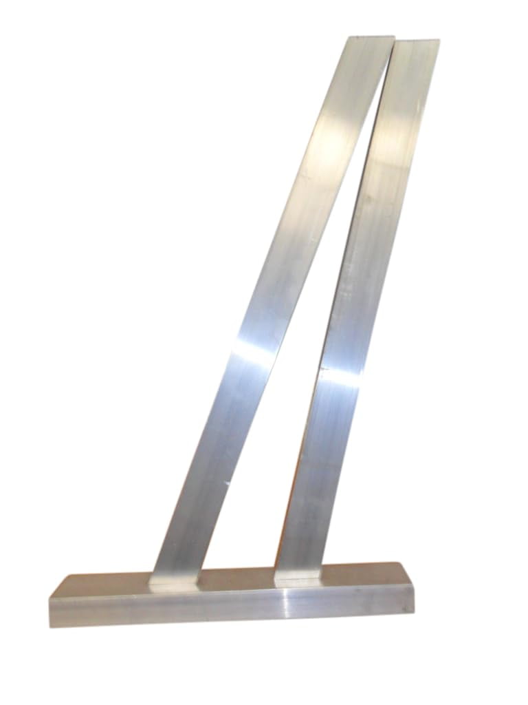 F&L Heavy-Duty Aluminum Square Duct Angle – Precision 15° Cutting Guide ...