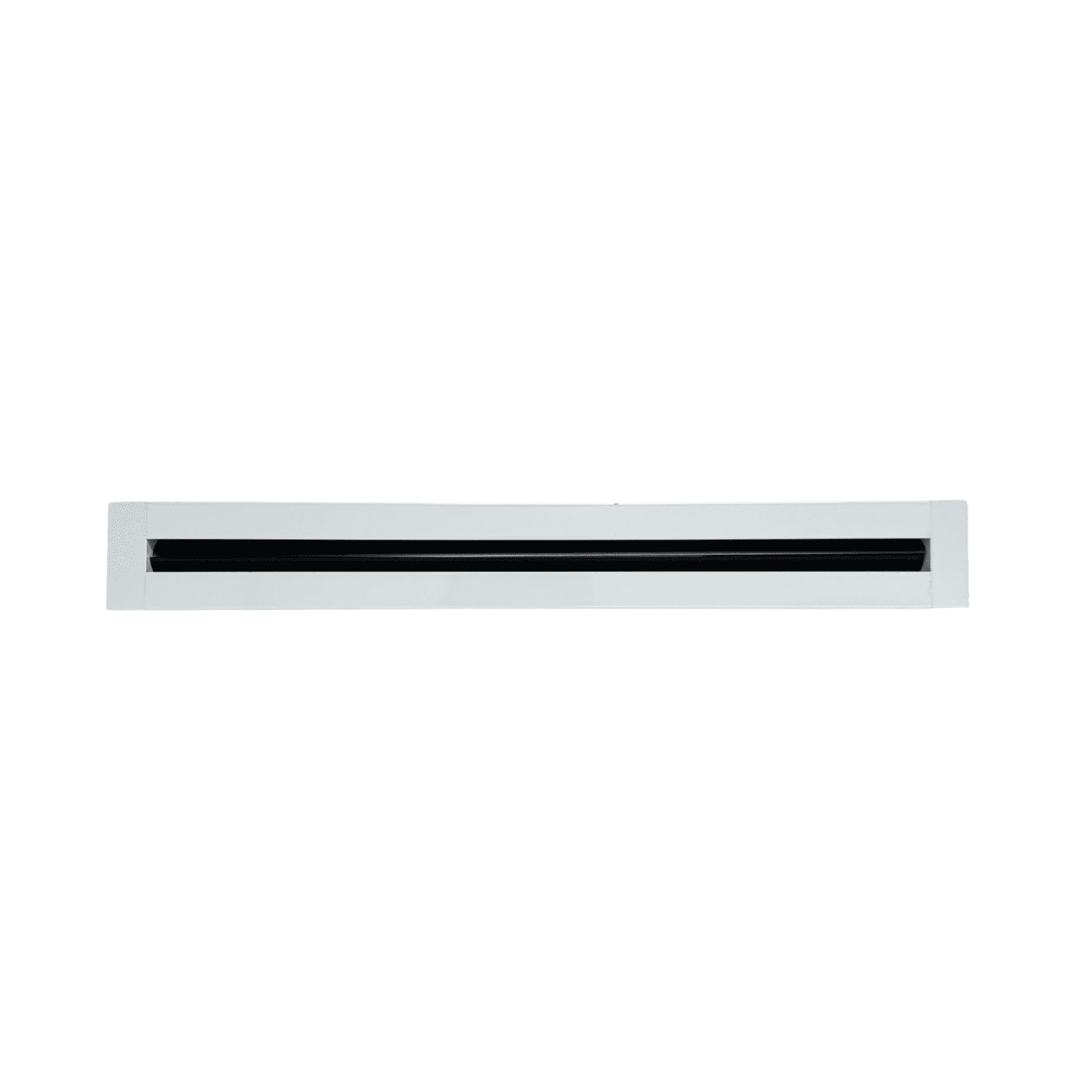F&L Linear Slot Grille 1-Slot 1" Vent Cover – Electrostatic White ...